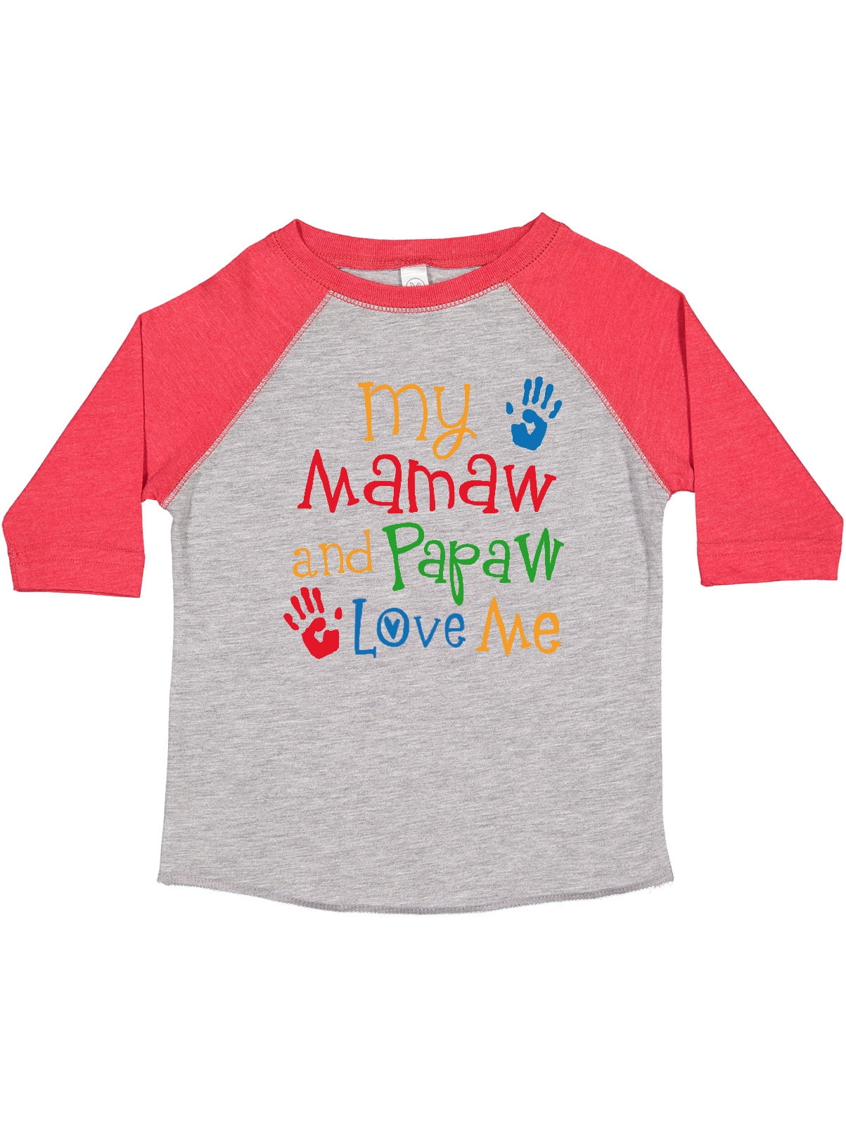 Inktastic Mamaw and Papaw Love Me Boys or Girls Toddler T-Shirt - Walmart.com