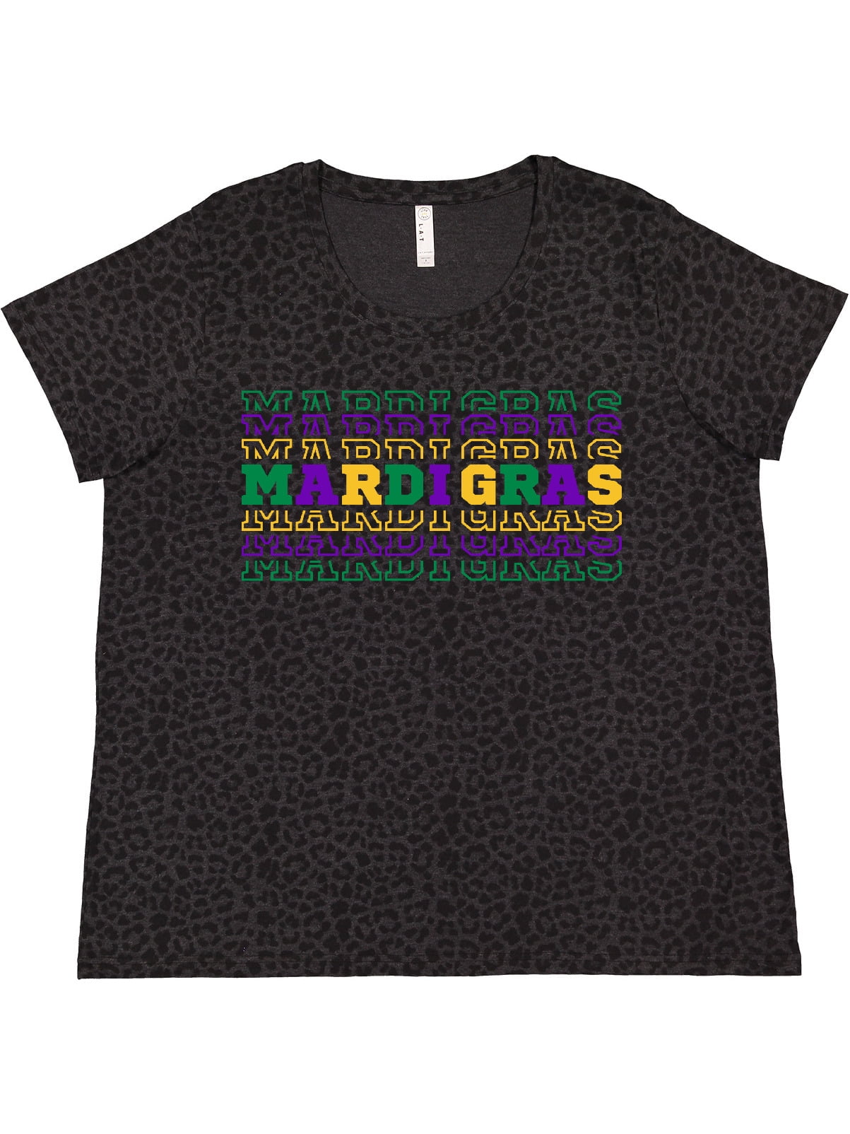 Inktastic Mardi Gras Mirror Words Women's Plus Size T-Shirt - Walmart.com