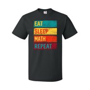 Fishing Eat Sleep Fish Repeat Funny Outdoors Novelty Short Sleeve T ...
