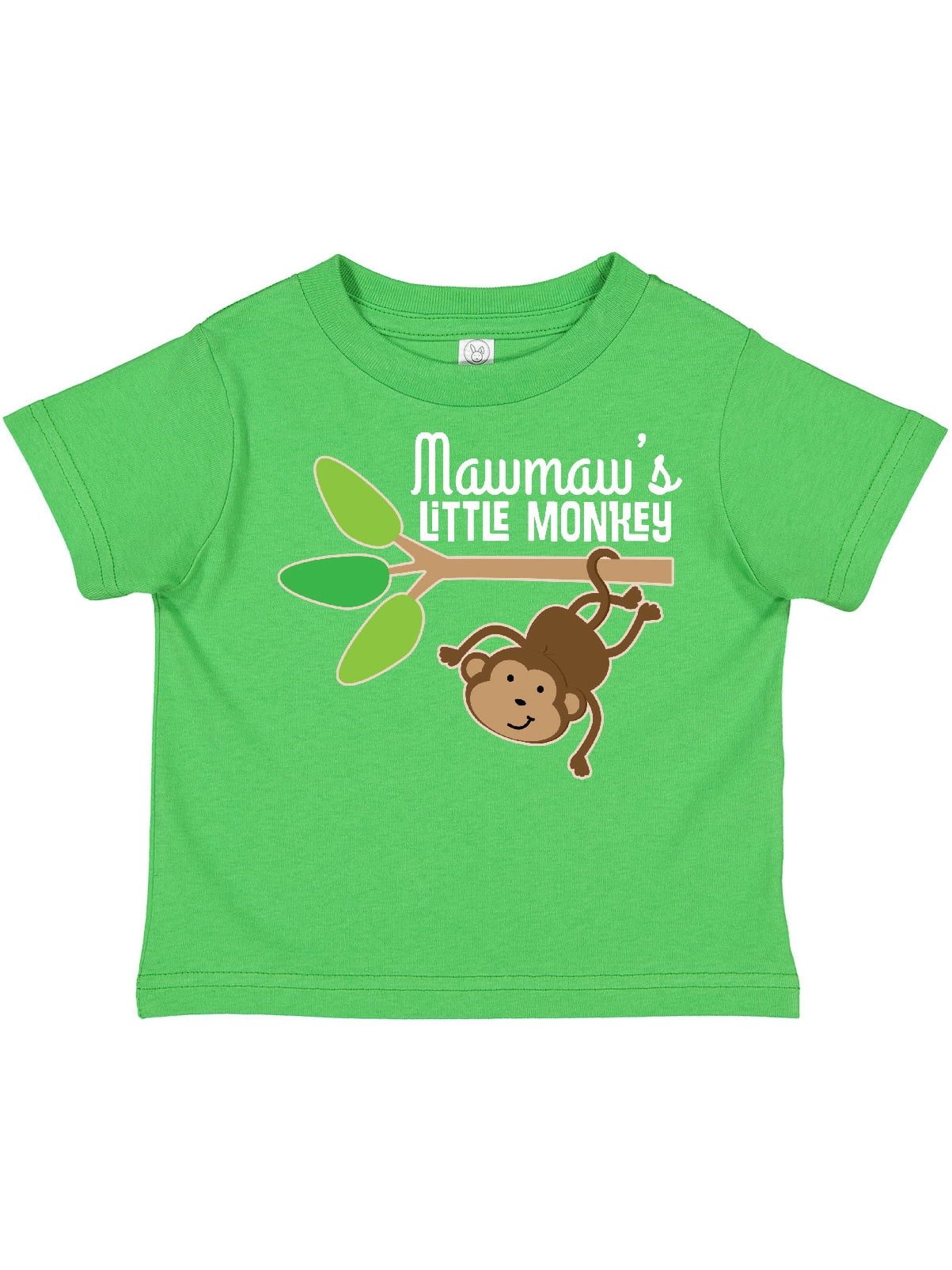 Inktastic Mawmaw Little Monkey Grandchild Boys or Girls Toddler T-Shirt ...