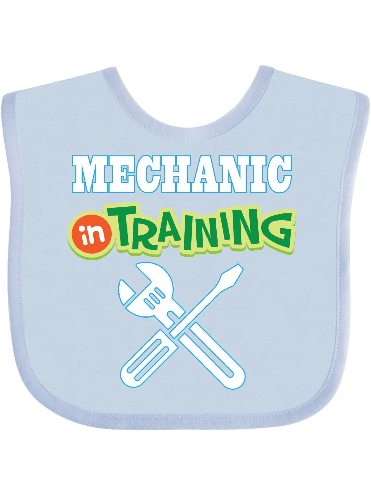 Inktastic Mechanic in Training Gift Baby Boy or Baby Girl Bib - Walmart.com