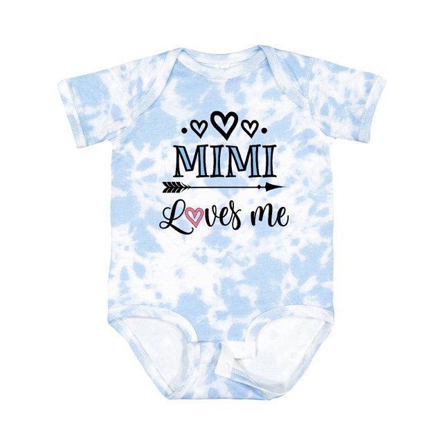 Inktastic Mimi Grandma Loves Me Girls Baby Bodysuit - Walmart.com