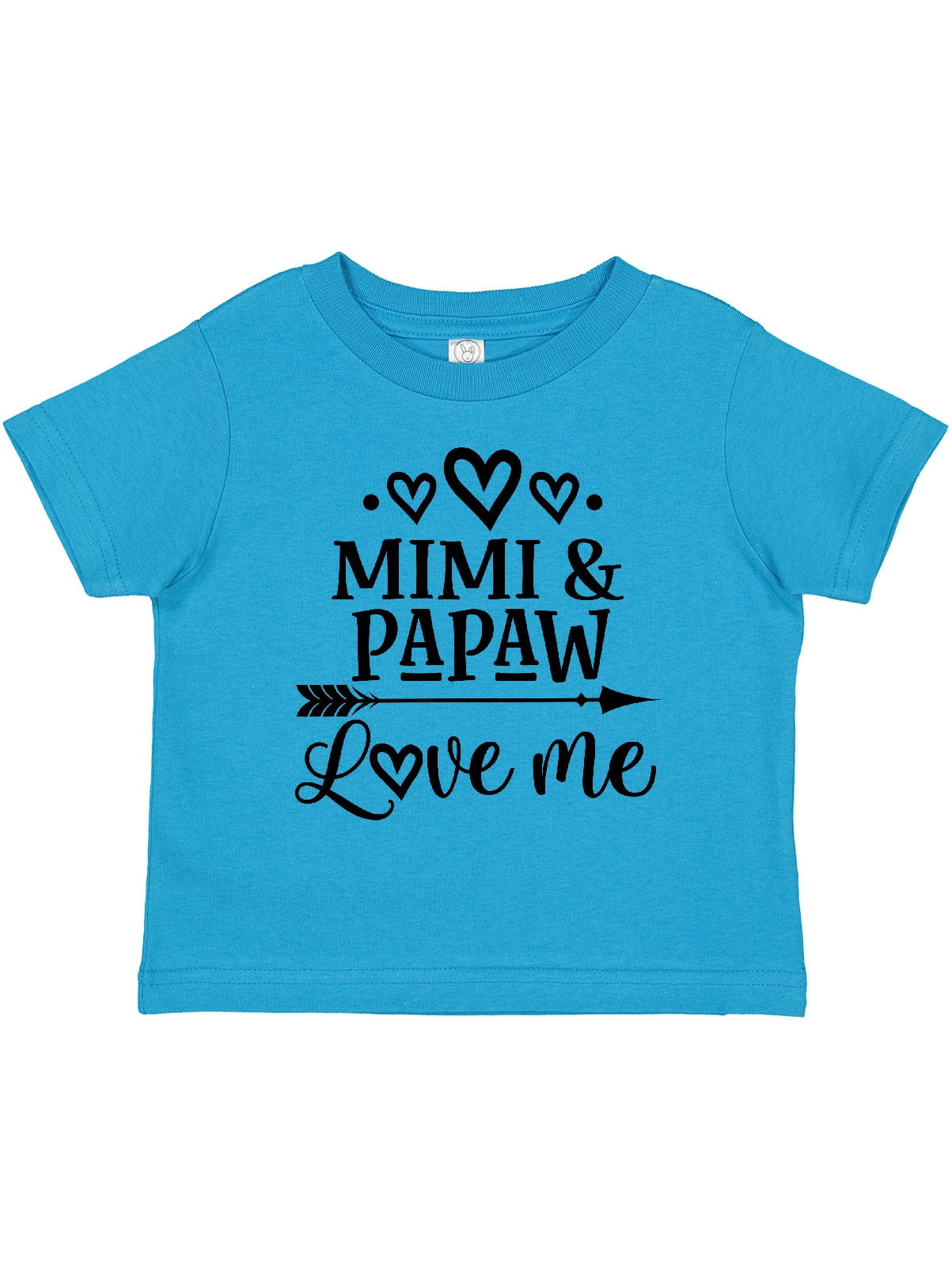 Inktastic Mimi and Papaw Love Me Boys or Girls Toddler T-Shirt - Walmart.com