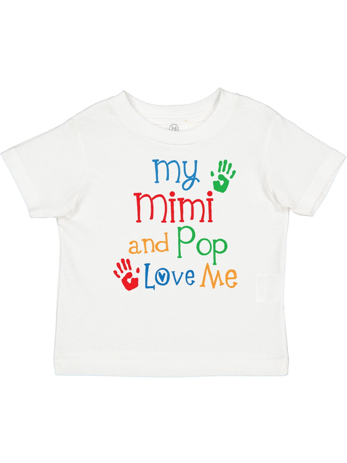 Inktastic Mimi and Pop Love Me Grandchild Boys or Girls Baby T-Shirt ...