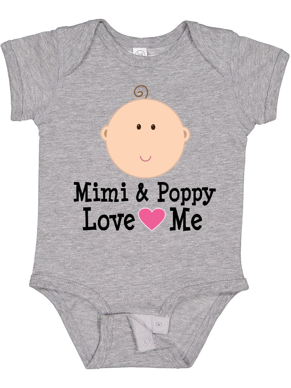 Inktastic Mimi and Poppy Love Me Boys or Girls Baby Bodysuit - Walmart.com
