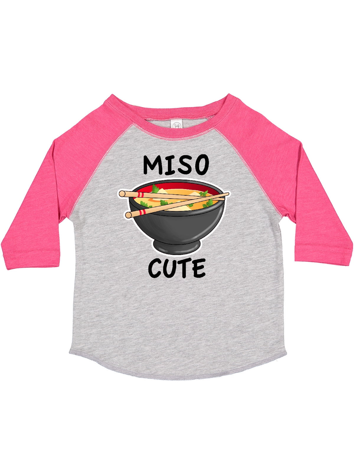 Inktastic Miso Cute with Miso Soup Gift Toddler Boy or Toddler Girl T ...
