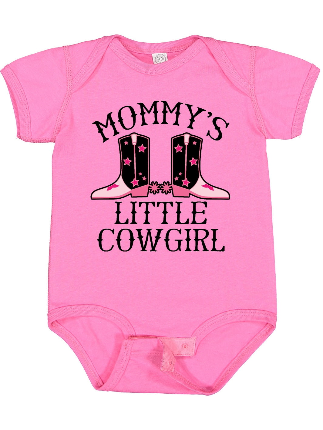 Inktastic Mommy Little Cowgirl Baby Clothes Girls Baby Bodysuit - Walmart.com