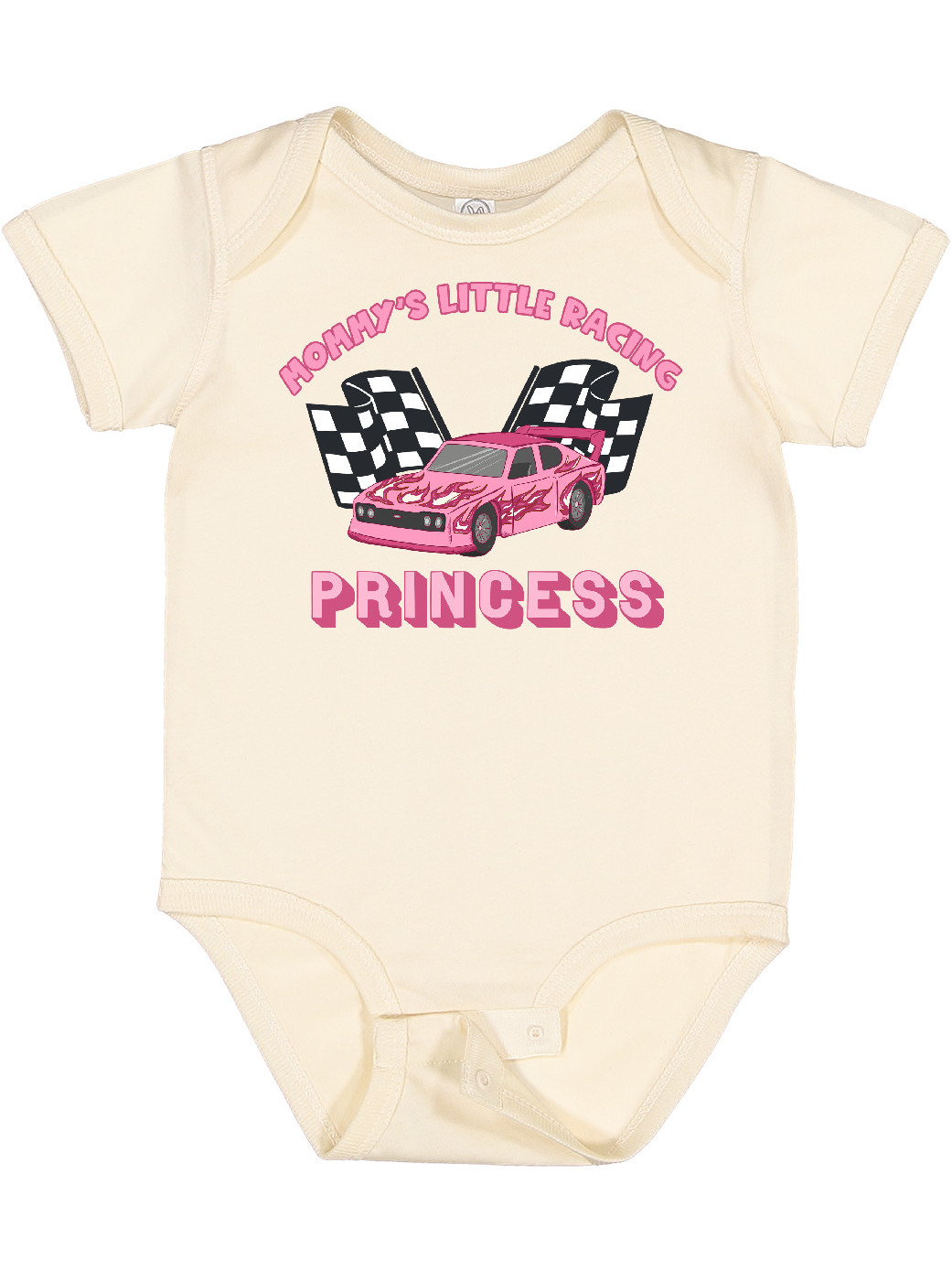 Inktastic Mommy's Racing Princess Pink Race Car Boys or Girls Baby ...
