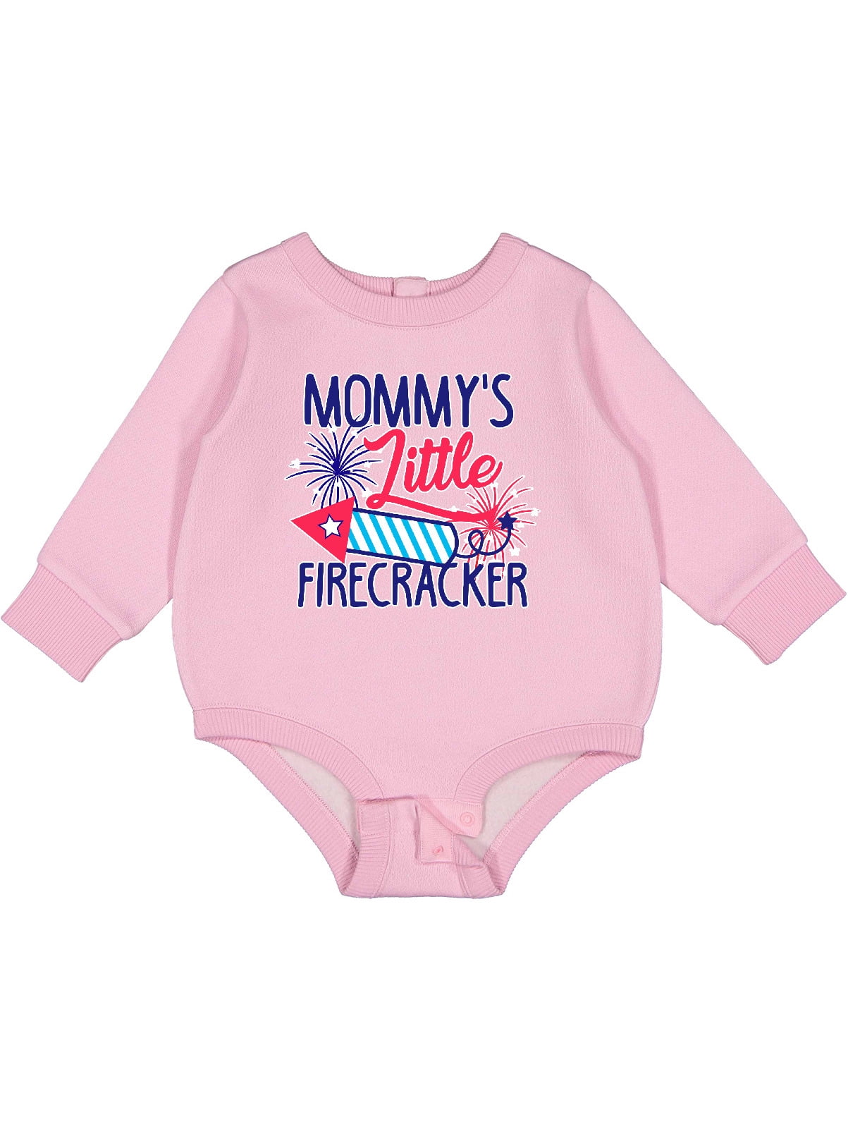 Inktastic Mommys Little Firecracker with Rocket and Fireworks Baby ...