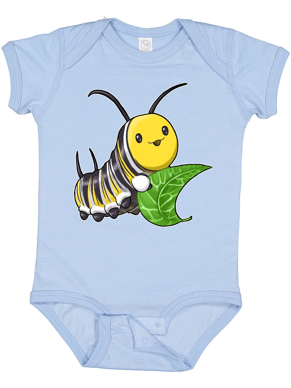 Inktastic Monarch Butterfly Caterpillar- Cute Baby Insect Boys or Girls ...