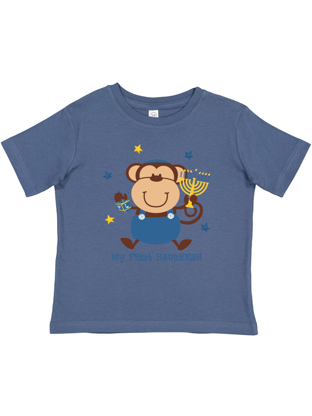 Inktastic Monkey Boy 1st Hanukkah Boys Baby T-Shirt - Walmart.com