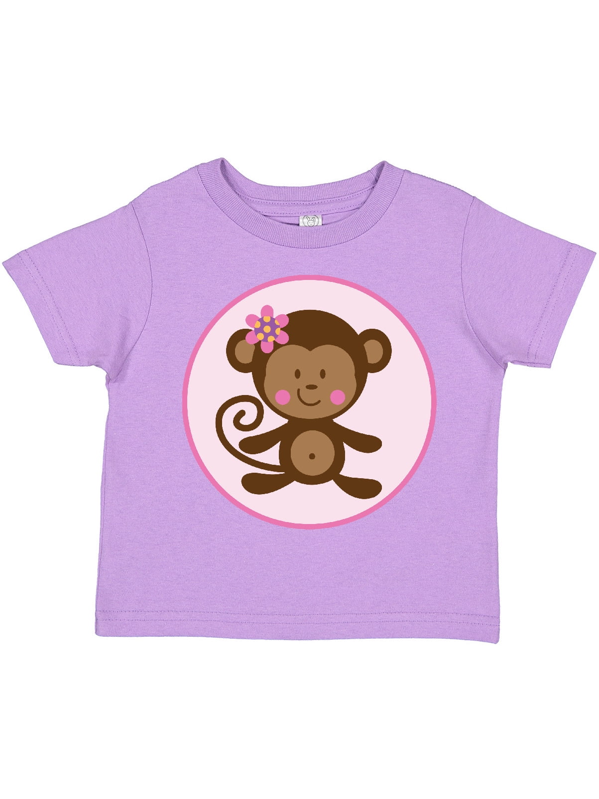 Inktastic Monkey Girl Girls Toddler T-Shirt - Walmart.com