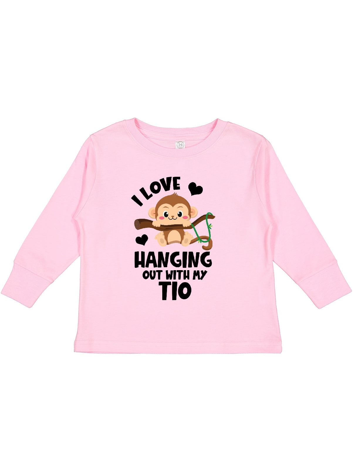 Inktastic Monkey I Love Hanging out with My Tio Boys or Girls Long ...