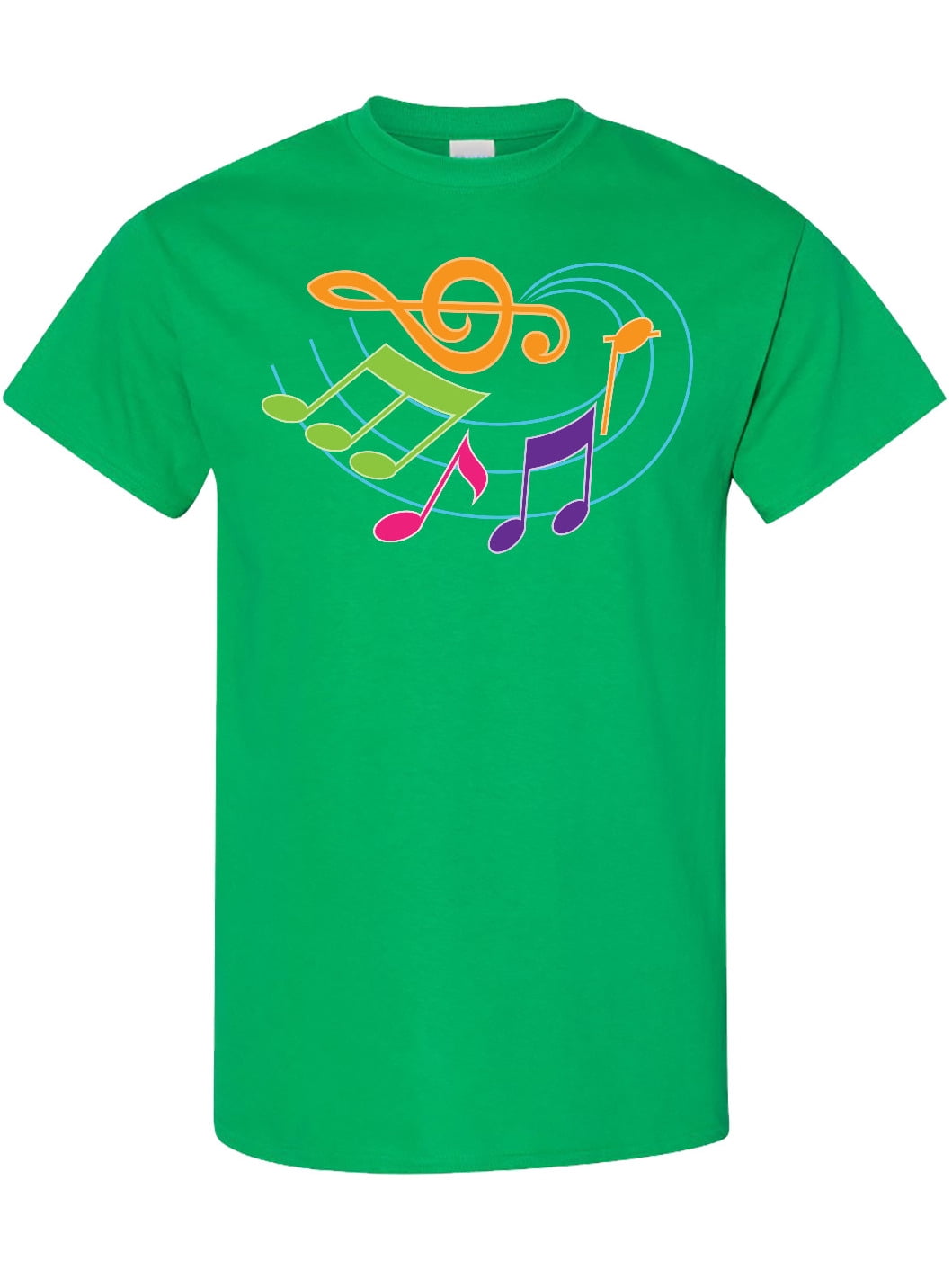 Inktastic Music Notes Musical T-Shirt - Walmart.com
