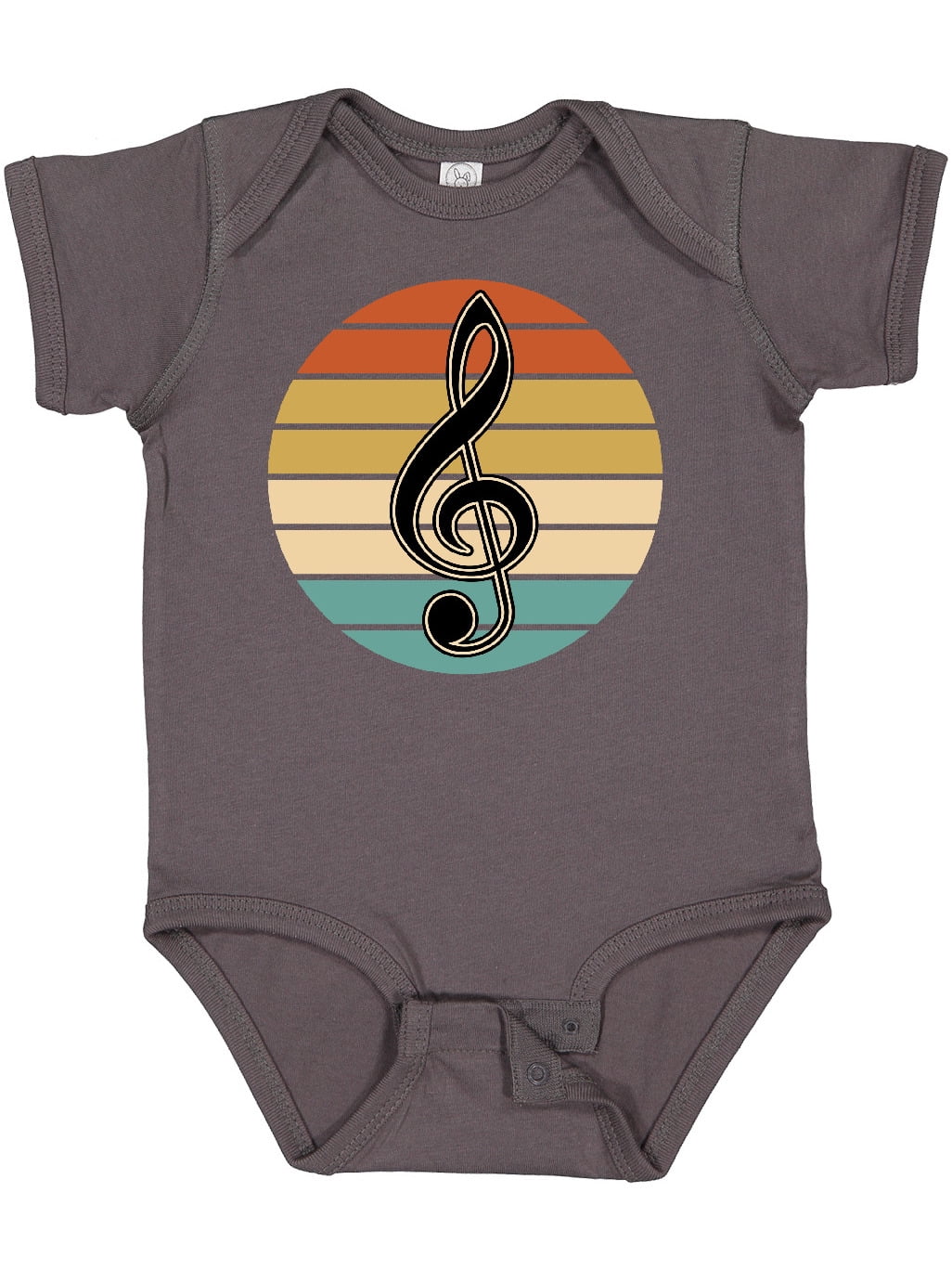 Inktastic Music Treble Clef Marching Band Boys or Girls Baby Bodysuit ...