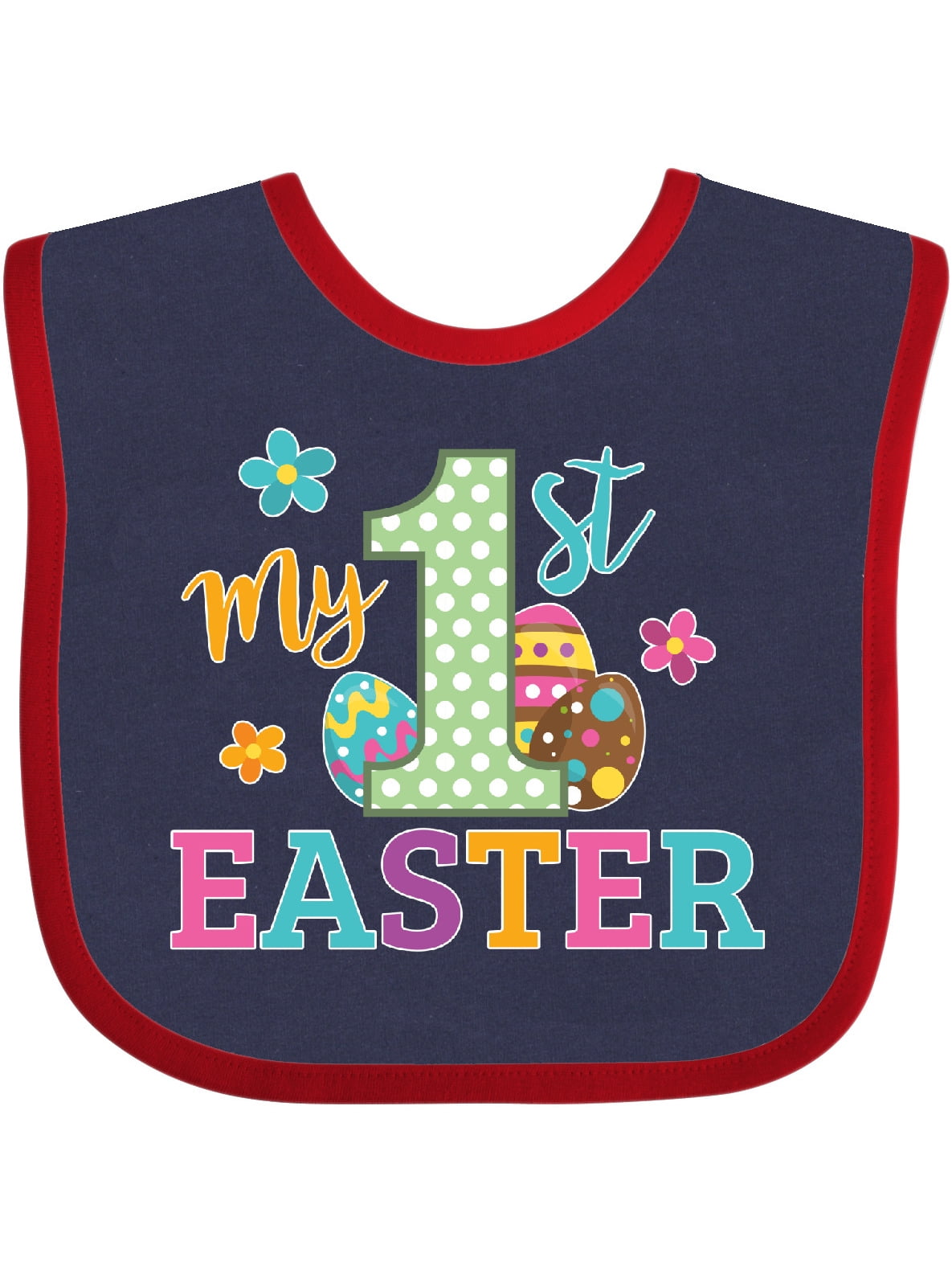 Inktastic My 1st Easter Boys or Girls Baby Bib - Walmart.com