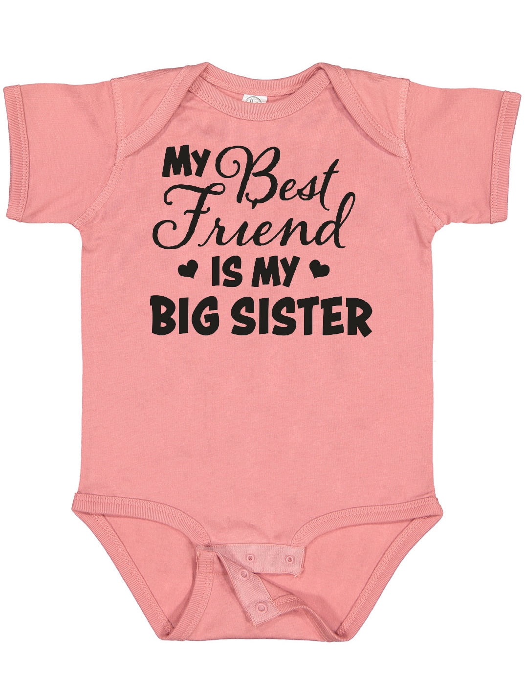 Inktastic My Best Friend is My Big Sister with Hearts Boys or Girls ...