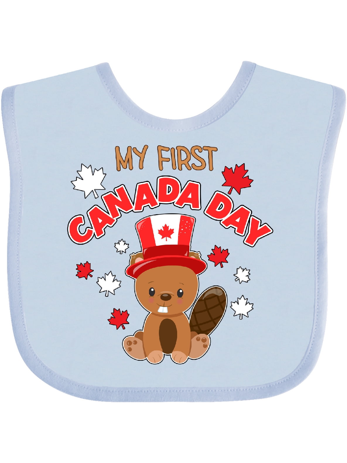 Inktastic My First Canada Day Boys or Girls Baby Bib - Walmart.com