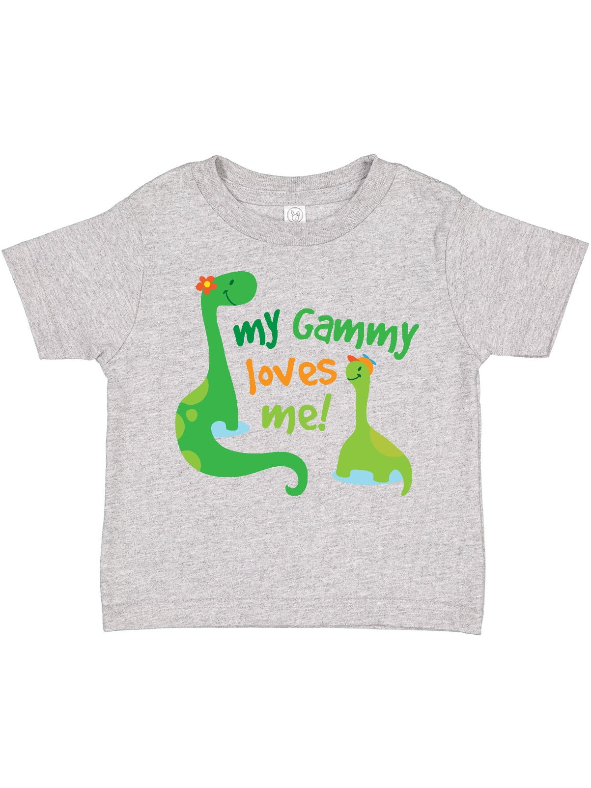 Inktastic My Gammy Loves Me Grandson Dinosaur Boys Toddler T-Shirt - Walmart.com
