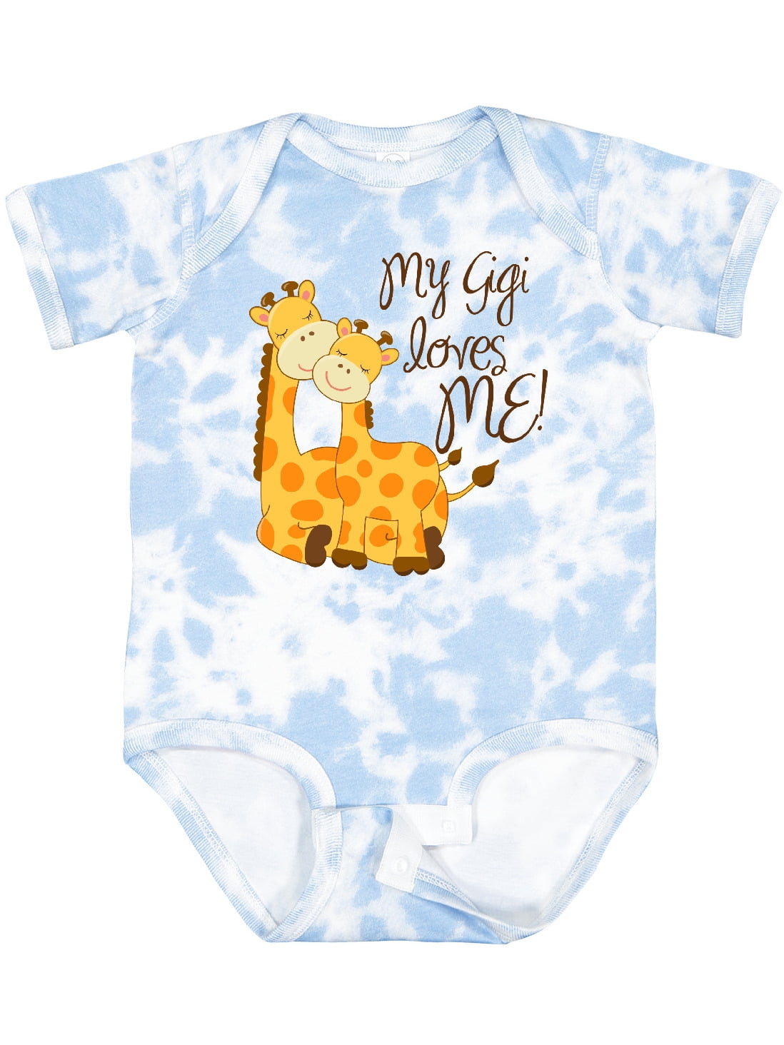 Inktastic My Gigi Loves Me! Boys or Girls Baby Bodysuit - Walmart.com