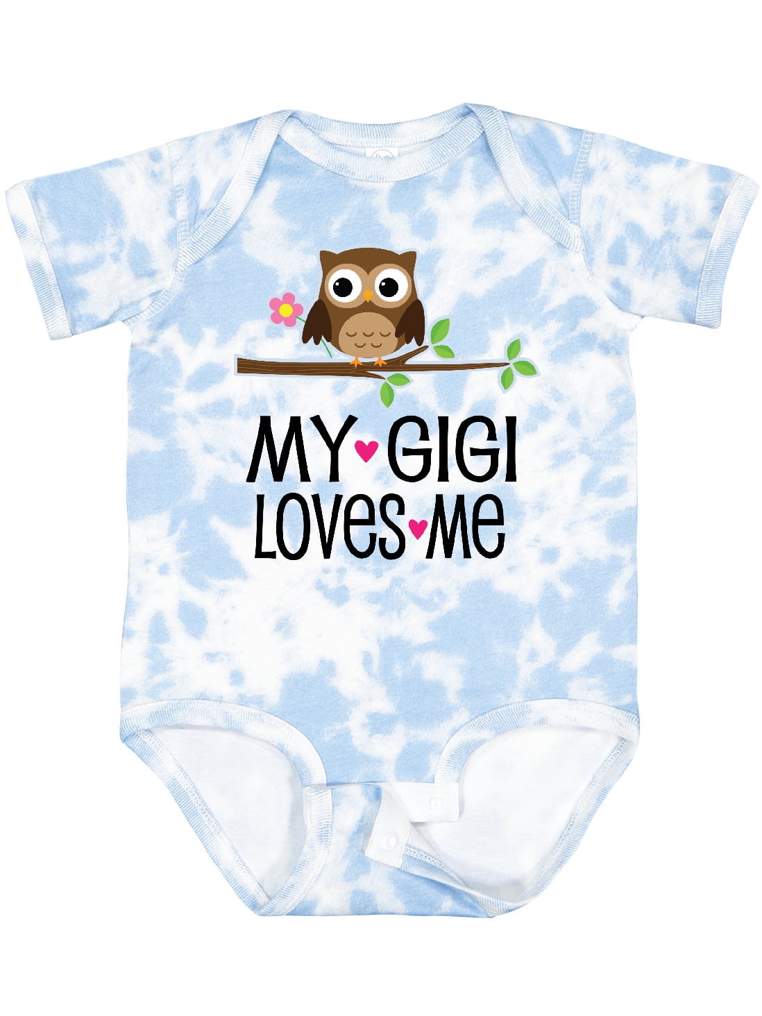 Inktastic My Gigi Loves Me Girl Owl Girls Baby Bodysuit - Walmart.com