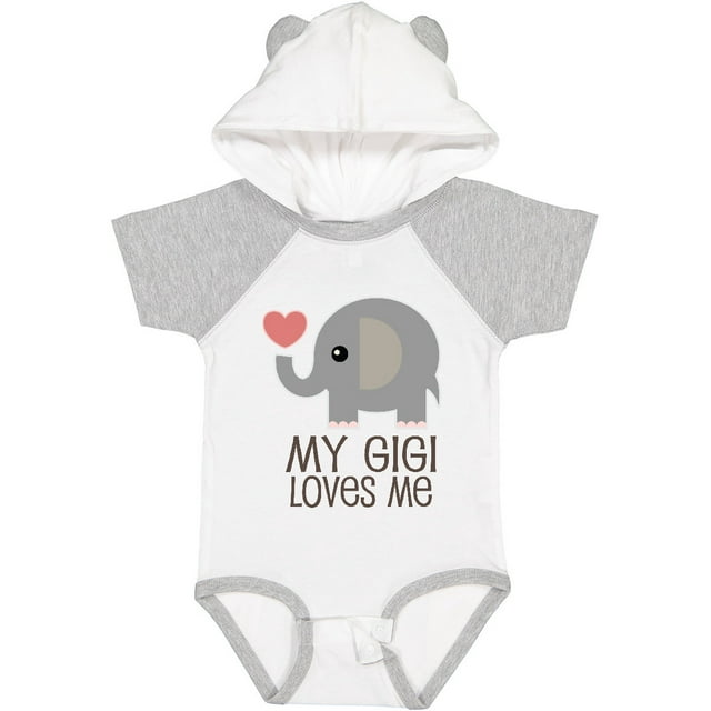 Inktastic My Gigi Loves Me Grandchild Boys or Girls Baby Bodysuit - Walmart.com
