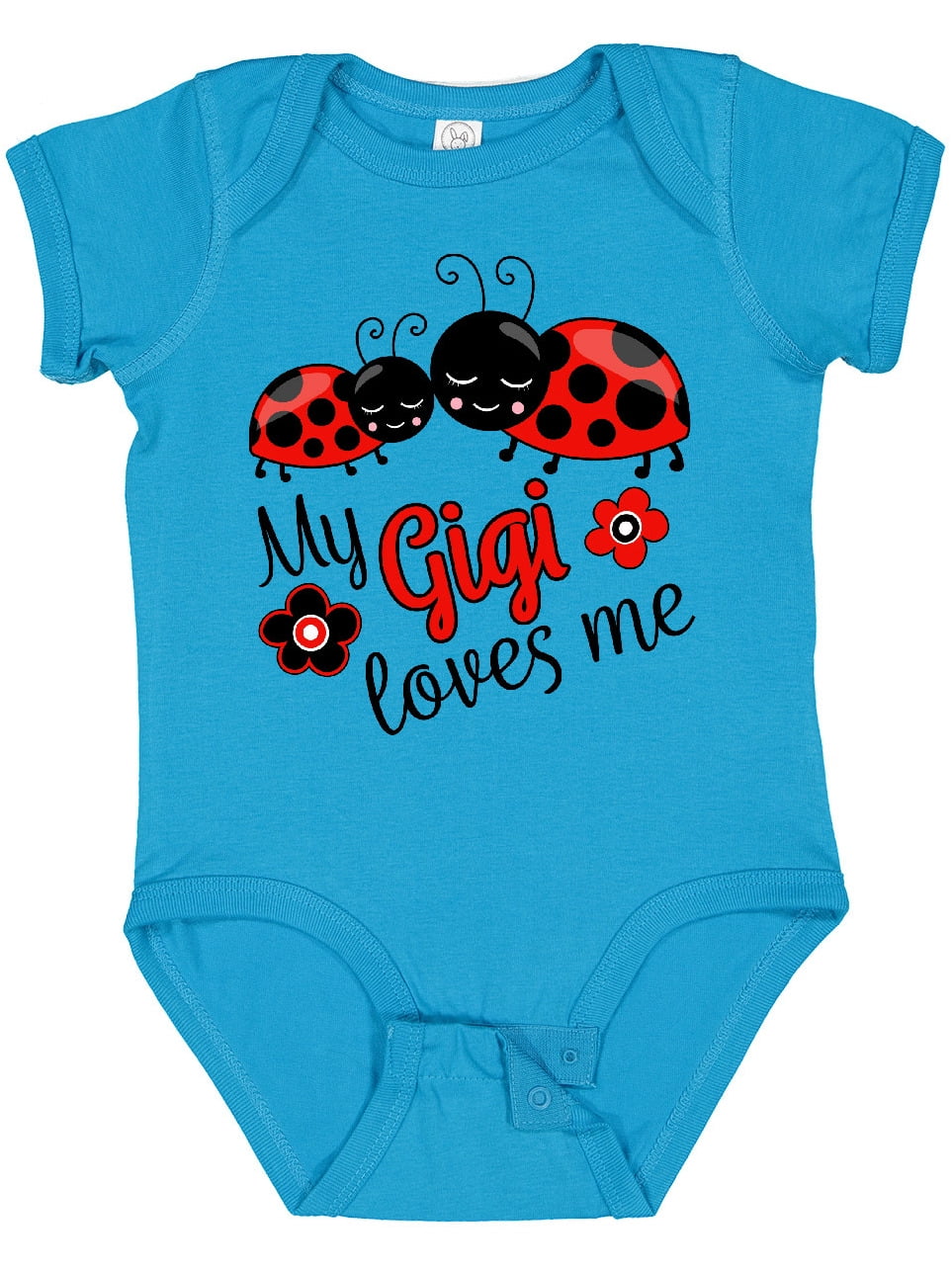 Inktastic My Gigi Loves Me with Cute Ladybugs Boys or Girls Baby ...