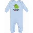 Inktastic My Grampy Loves Me Frog Baby Romper Coveralls - Walmart.com