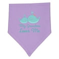 Inktastic My Grandma Loves Me Baby Bandana Bib - Walmart.com