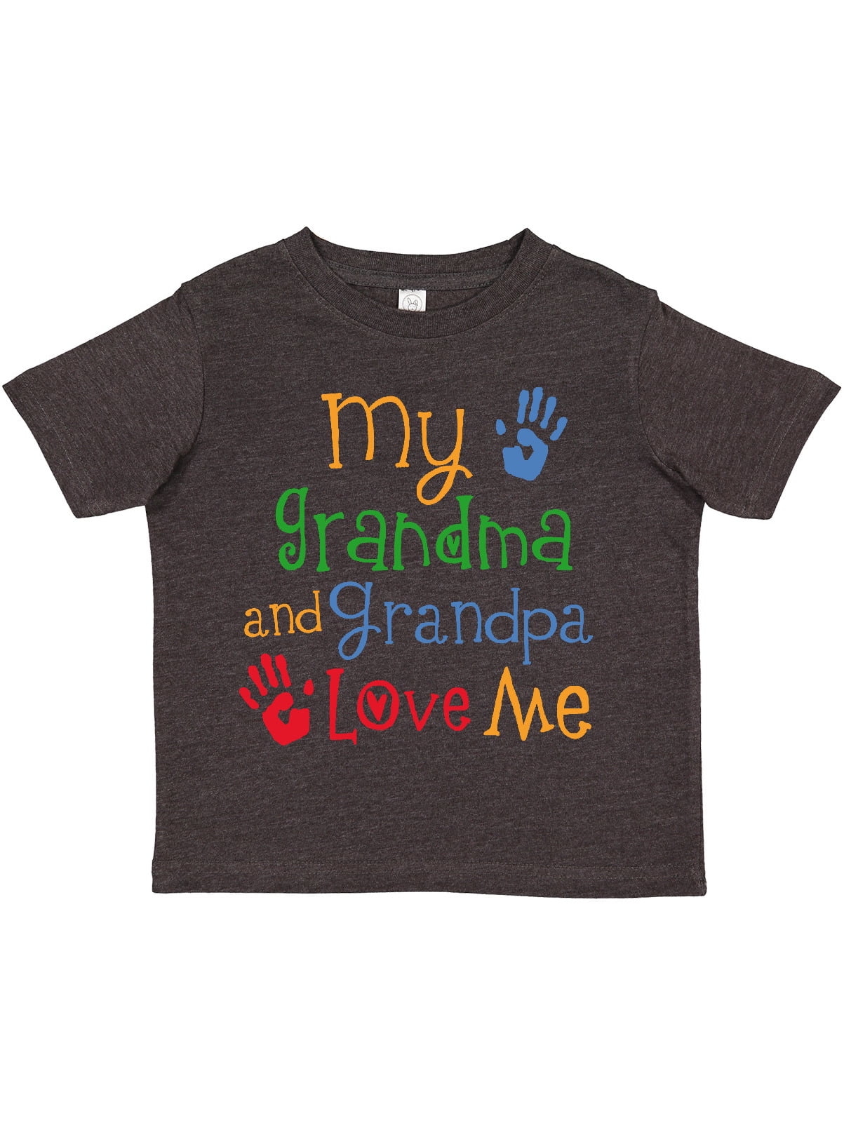 Inktastic My Grandma and Grandpa Love Me Boys or Girls Toddler T-Shirt - Walmart.com