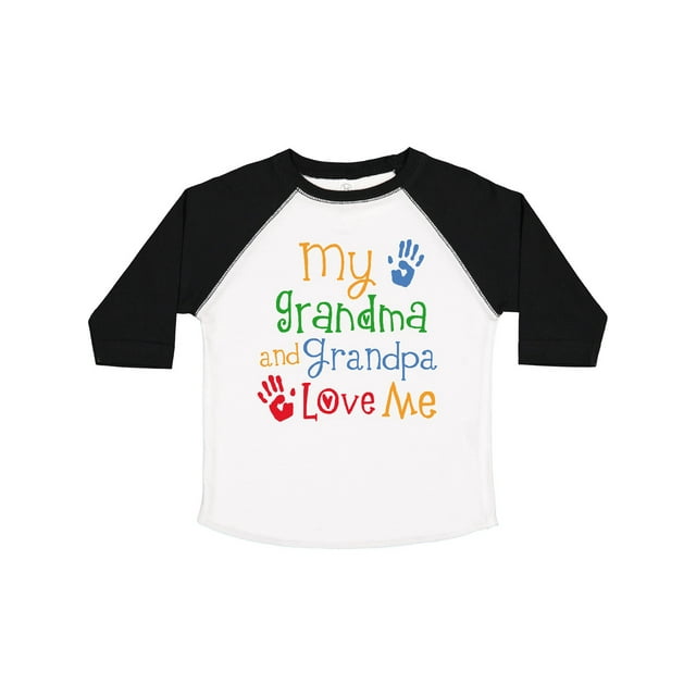 Inktastic My Grandma and Grandpa Love Me Boys or Girls Toddler T-Shirt - Walmart.com