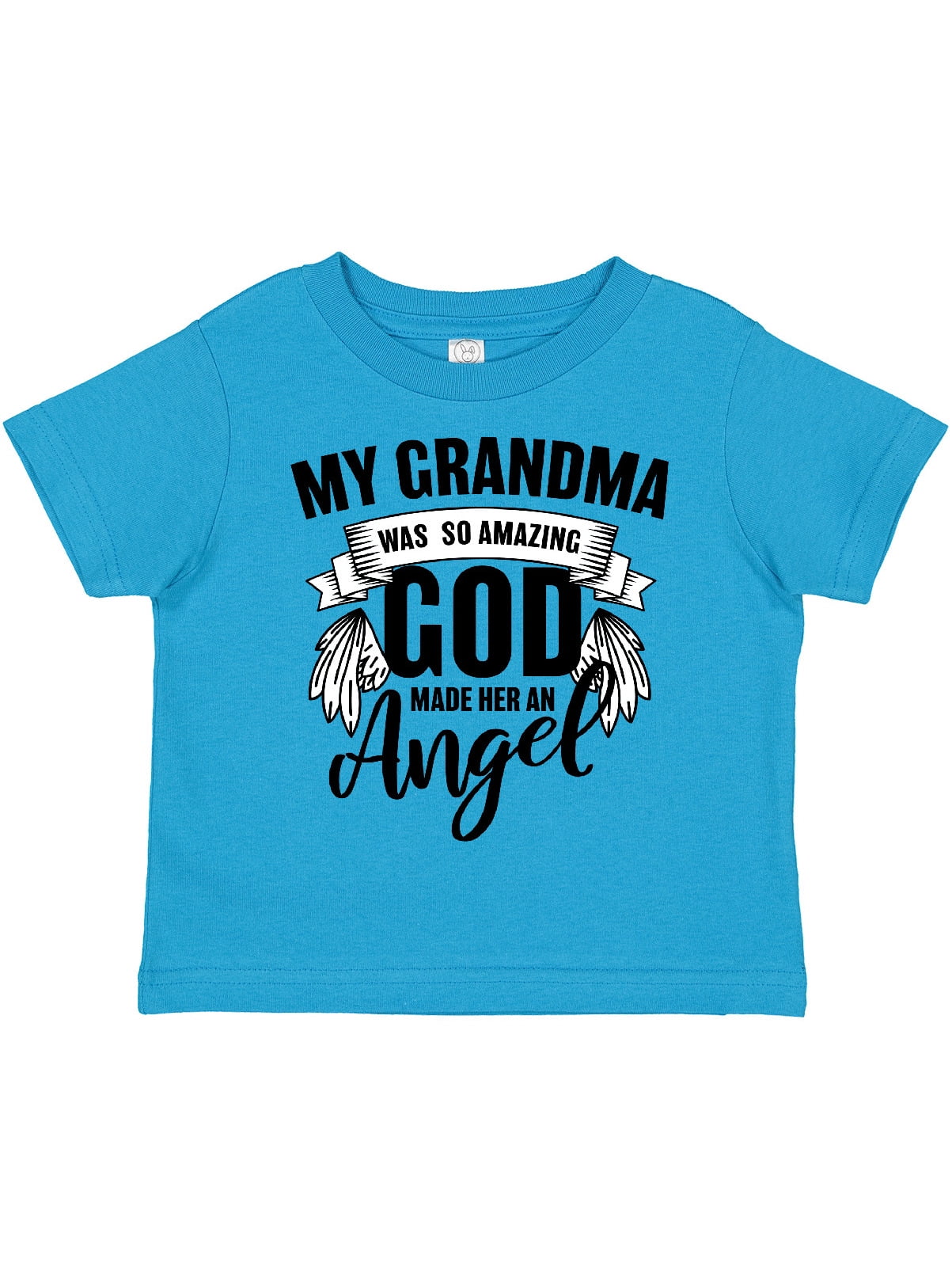 Inktastic My Grandma was So Amazing God Made her an Angel Boys or Girls ...