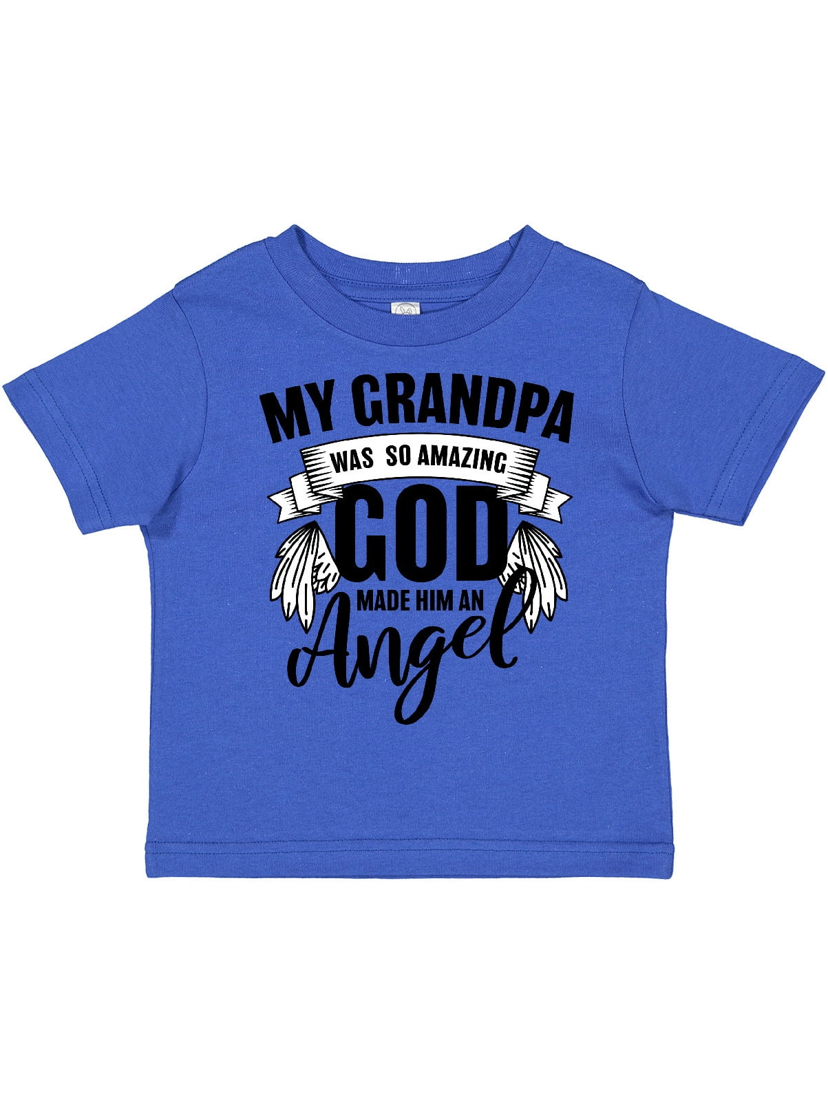 Inktastic My Grandpa Was So Amazing God Made Him an Angel Boys or Girls ...