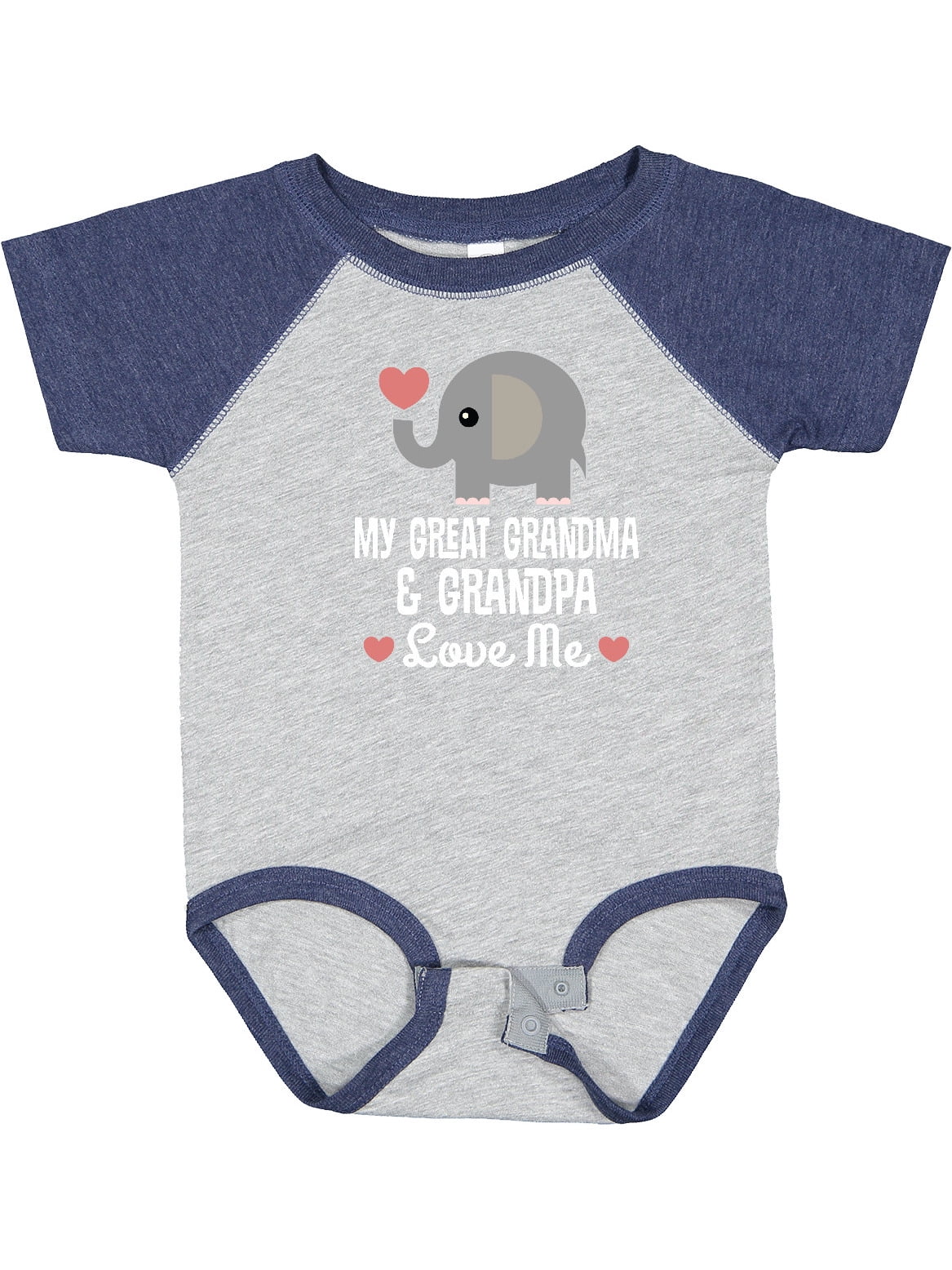 Inktastic My Great Grandma and Great Grandpa Love Me Boys or Girls Baby Bodysuit - Walmart.com