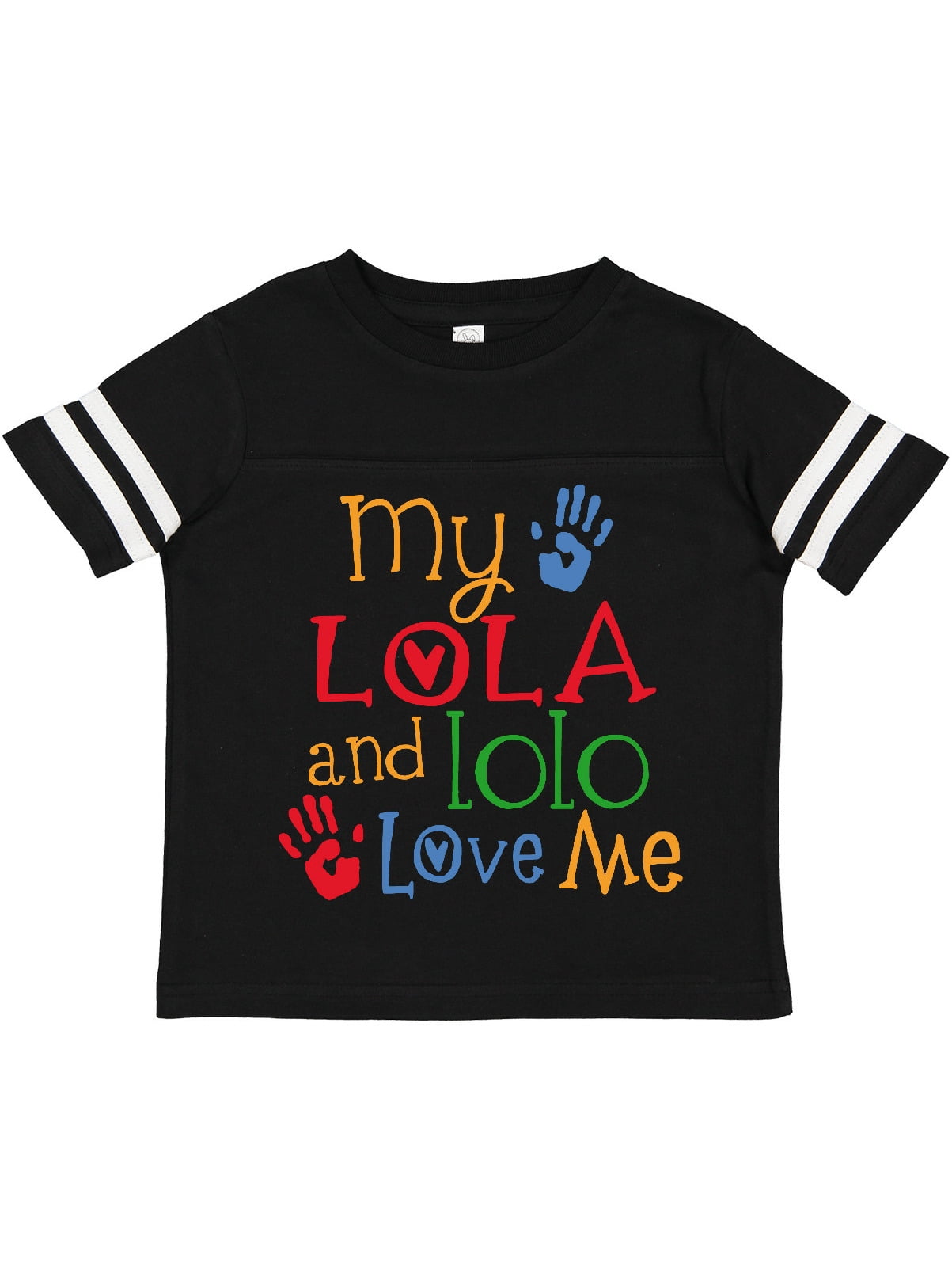 Inktastic My Lola and Lolo Love Me Grandchild Boys or Girls Toddler T ...