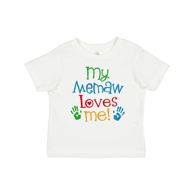 Inktastic My Memaw Loves Me Boys or Girls Baby T-Shirt - Walmart.com