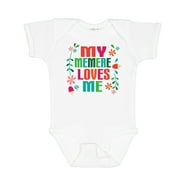 Inktastic My Gammy Loves Me Grandchild Boys or Girls Baby Bodysuit - Walmart.com