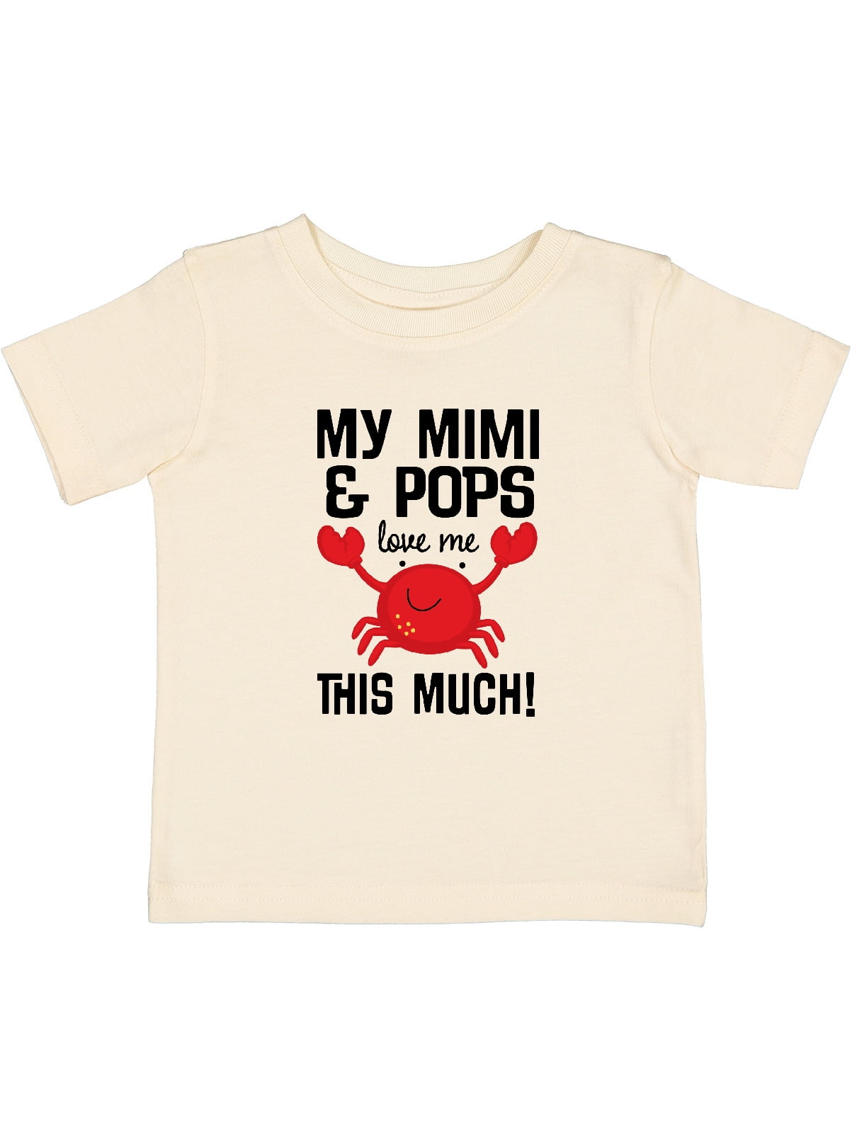 Inktastic My Mimi and Pops Love Me Boys or Girls Baby T-Shirt - Walmart.com