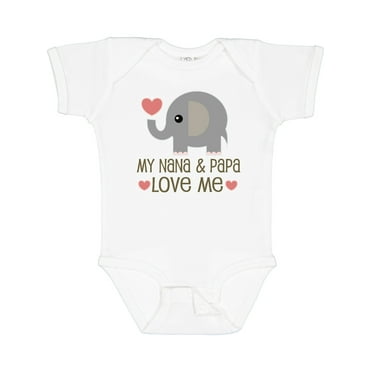 Inktastic My Gammy Loves Me Grandchild Boys or Girls Baby Bodysuit - Walmart.com