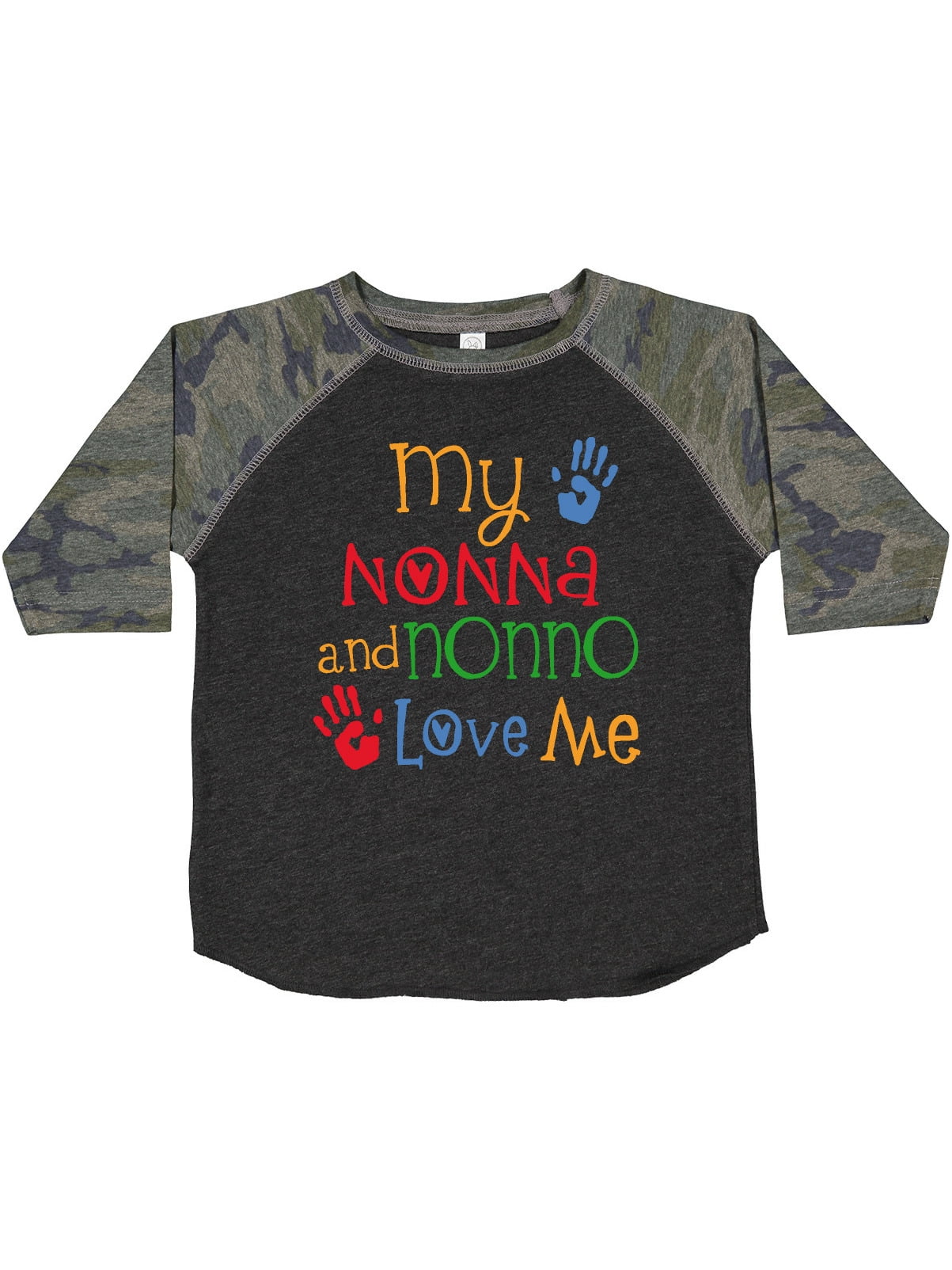 Inktastic My Nonna and Nonno Love Me Grandchild Boys or Girls Toddler T-Shirt - Walmart.com