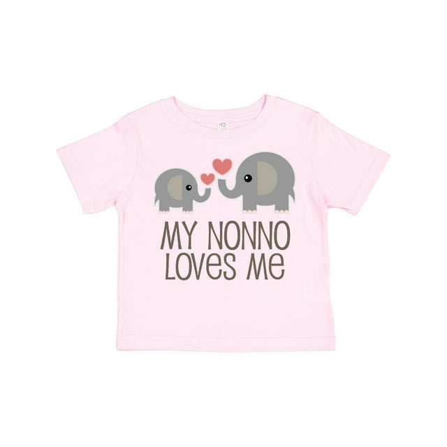 Inktastic My Nonno Loves Me Grandson Boys or Girls Toddler T-Shirt - Walmart.com