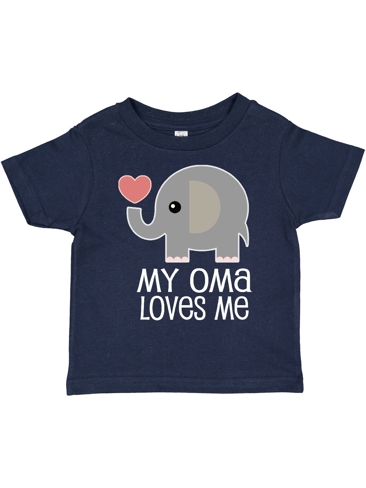 Inktastic My Oma Loves Me Grandchild Boys or Girls Toddler T-Shirt - Walmart.com