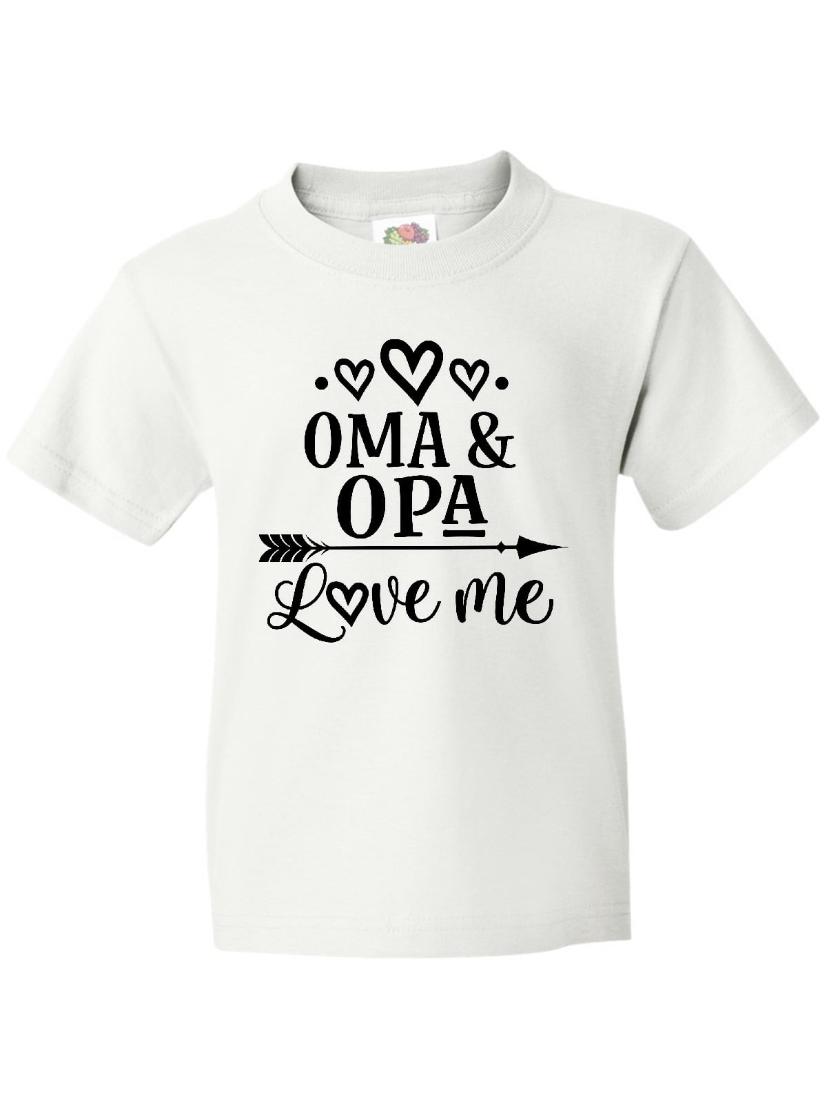Inktastic My Oma Opa Love Me Grandkids Youth T-Shirt - Walmart.com