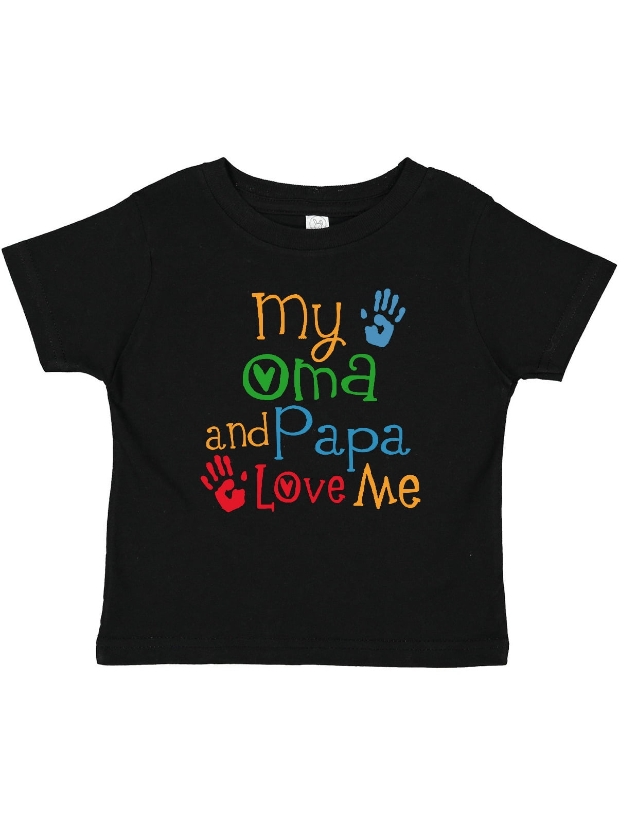 Inktastic My Oma and Papa Love Me Boys or Girls Baby T-Shirt - Walmart.com