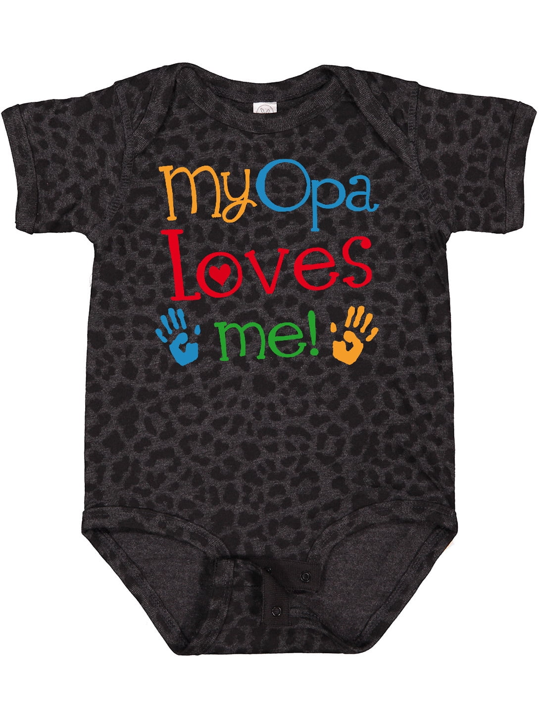 Inktastic My Opa Loves Me Boys or Girls Baby Bodysuit - Walmart.com