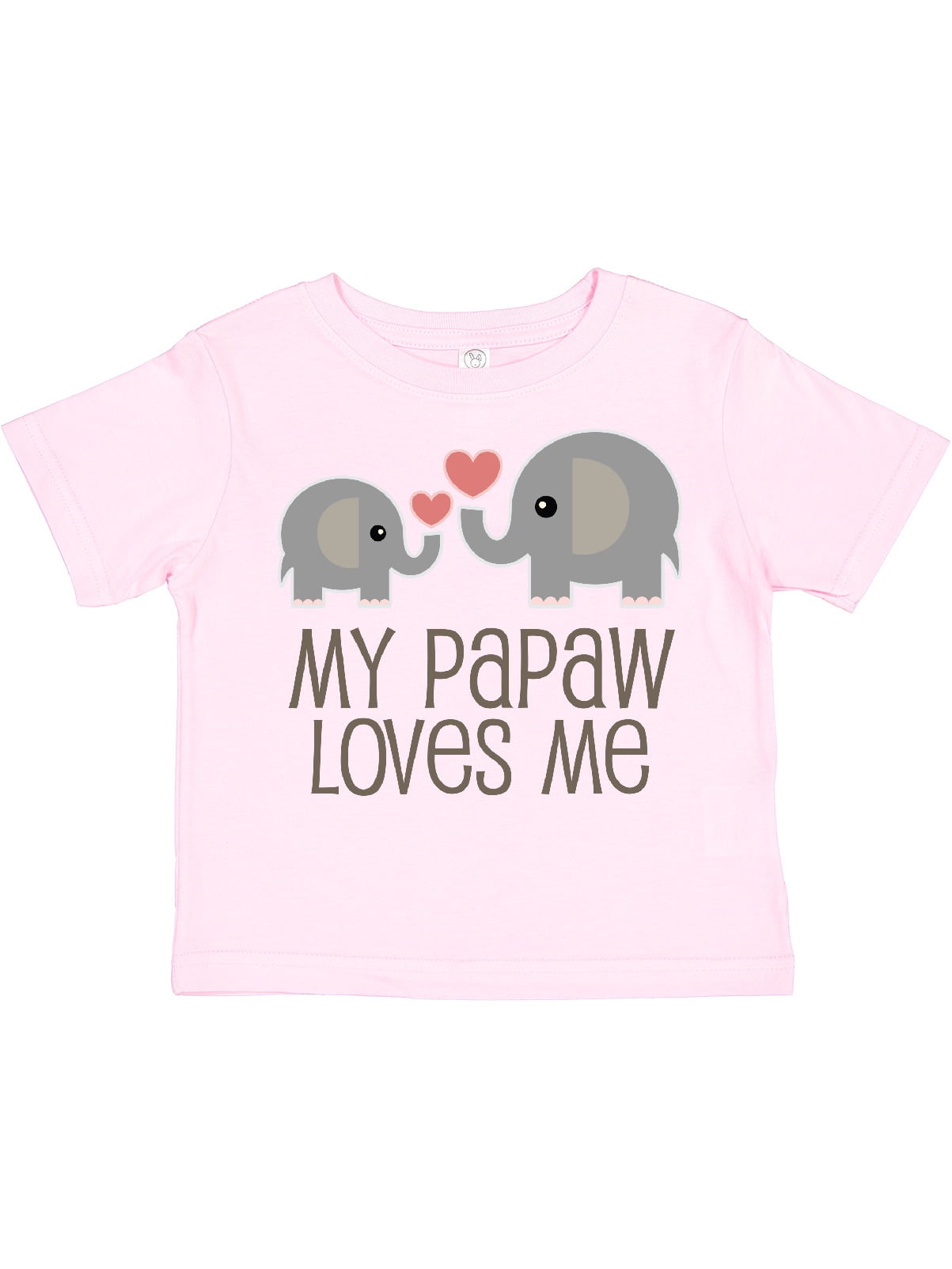 Inktastic My Papaw Loves Me Grandchild Boys or Girls Toddler T-Shirt - Walmart.com