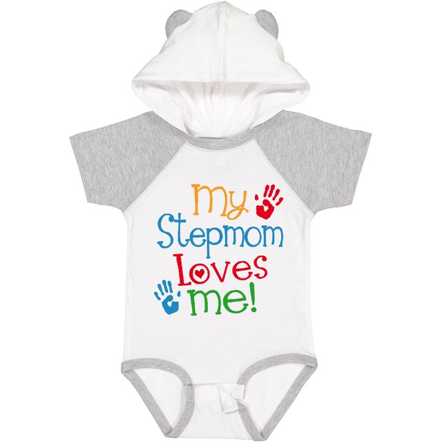 Inktastic My Stepmom Loves Me Boys or Girls Baby Bodysuit - Walmart.com