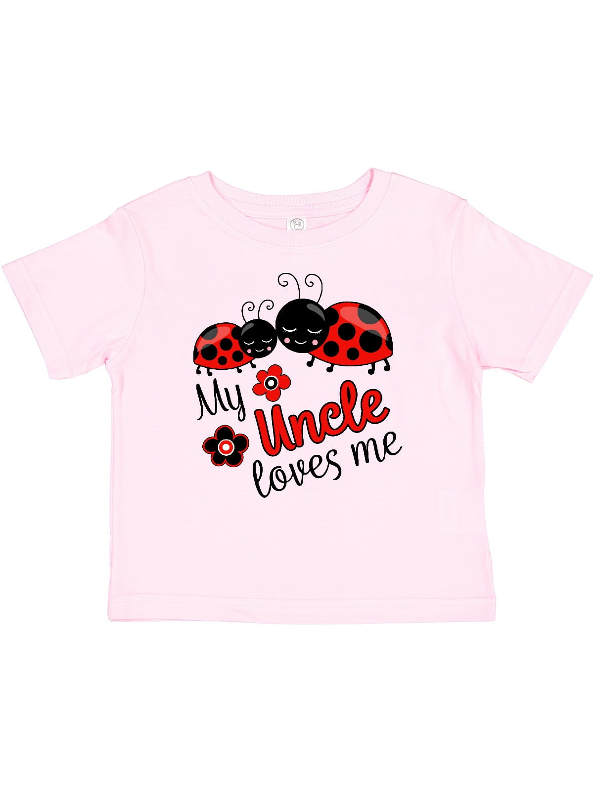 Inktastic My Uncle Loves Me with Cute Ladybugs Boys or Girls Baby T-Shirt - Walmart.com