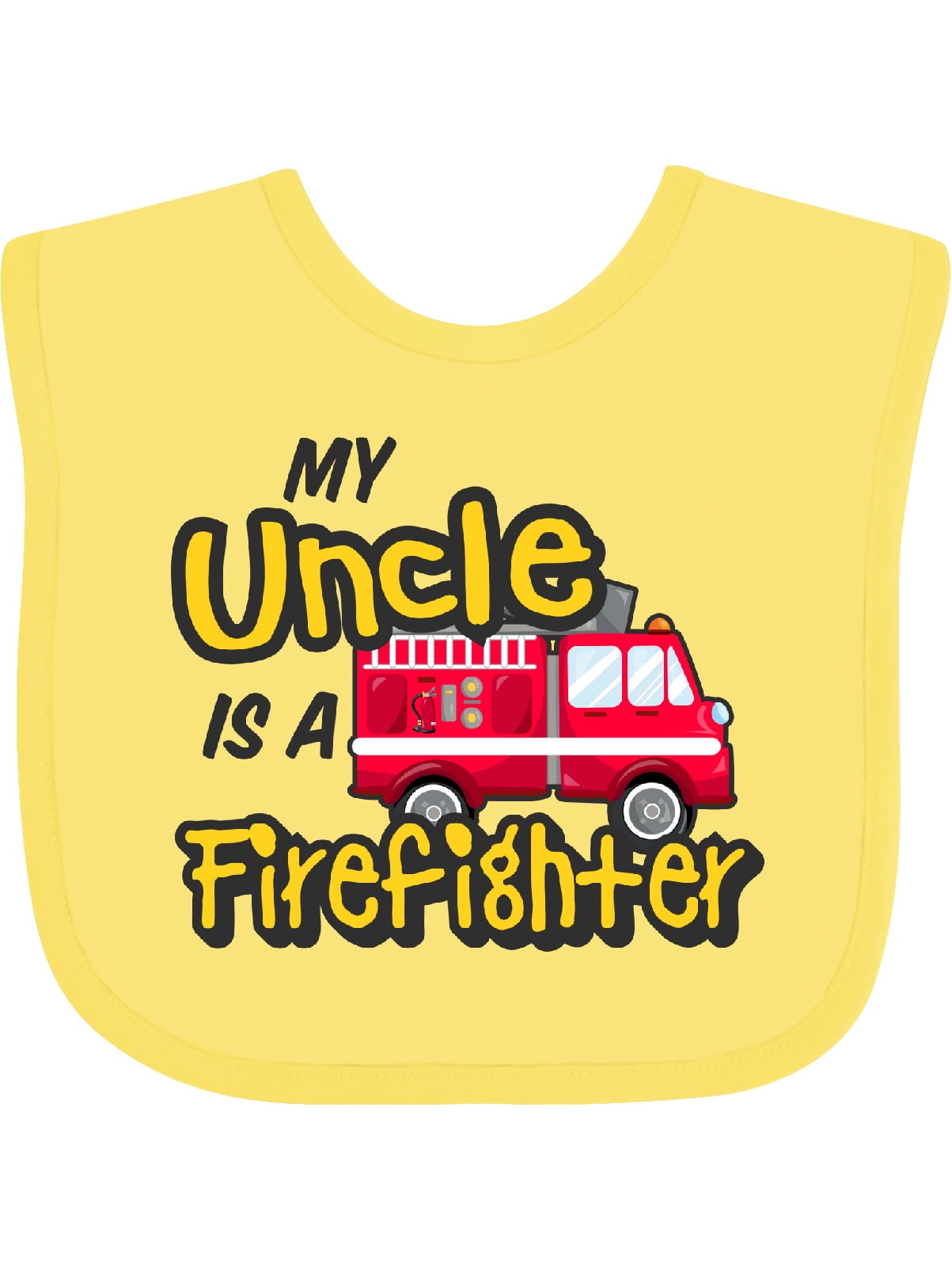 Inktastic My Uncle is a Firefighter with Fire Truck Boys or Girls Baby ...