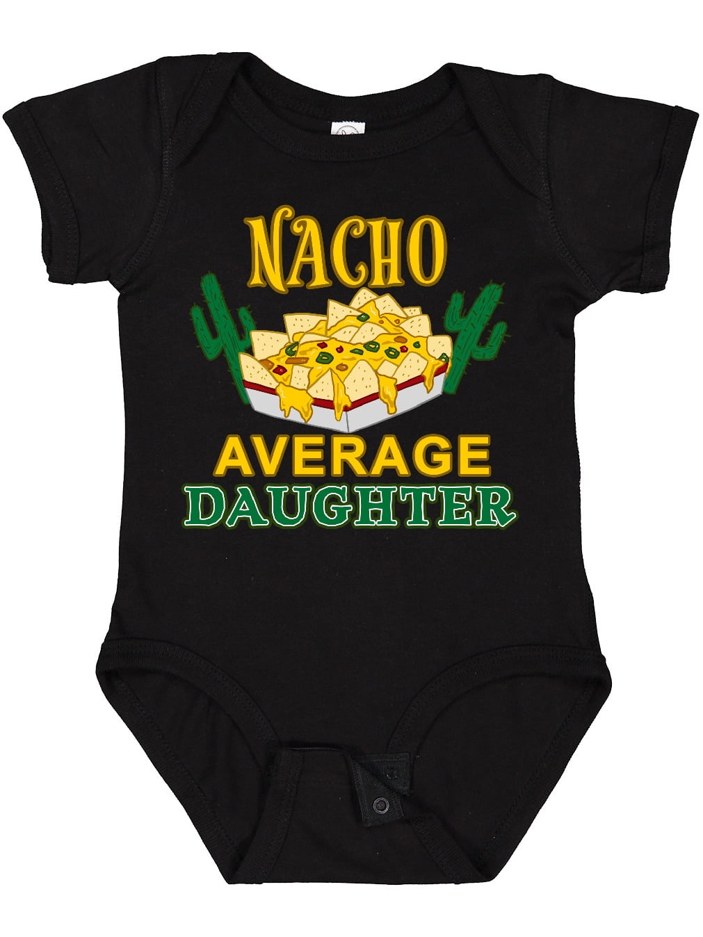 Inktastic Nacho Average Daughter with Nachos and Cacti Boys or Girls ...